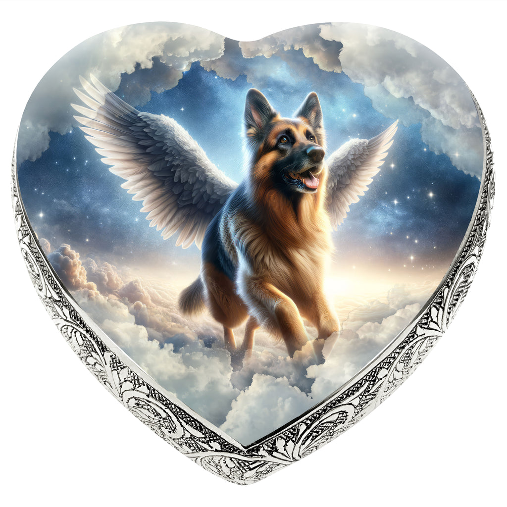 German Shepherd - Astral Voyage Dog Urn – Eternal Elegance