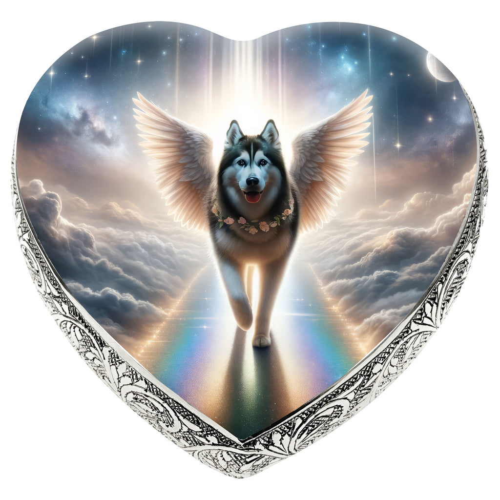 Siberian Husky - Rainbow Bridge Dog Urn – Eternal Elegance