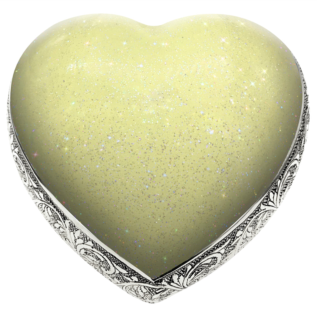 Sparkly Yellow Baby or Child Cremation Urn – Eternal Elegance