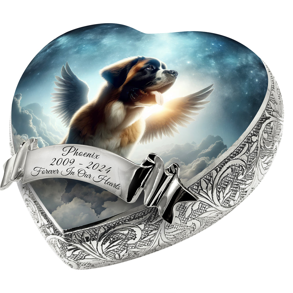 Pug - Celestial Cloud Dog Urn – Eternal Elegance